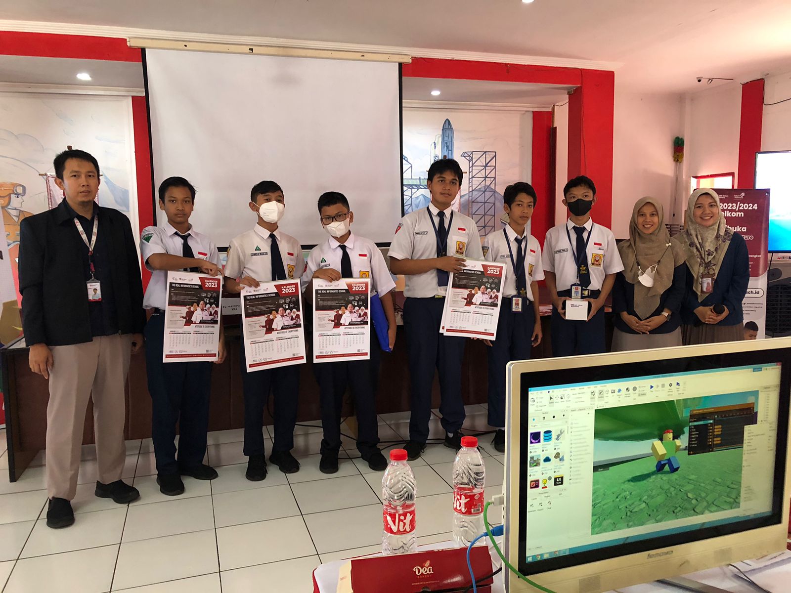Workshop Pembuatan Game Roblox - SMK Telkom Malang